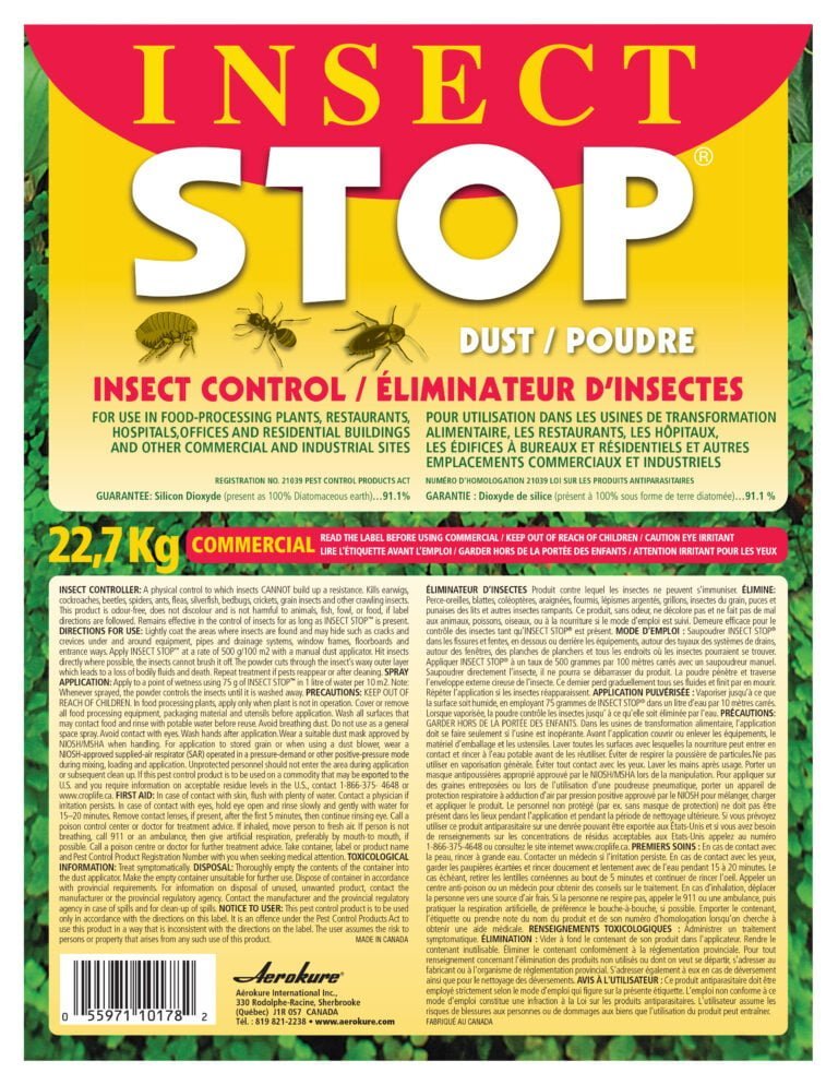 Insect Stop Insecticide – Commercial 22,7kg - Aerokure