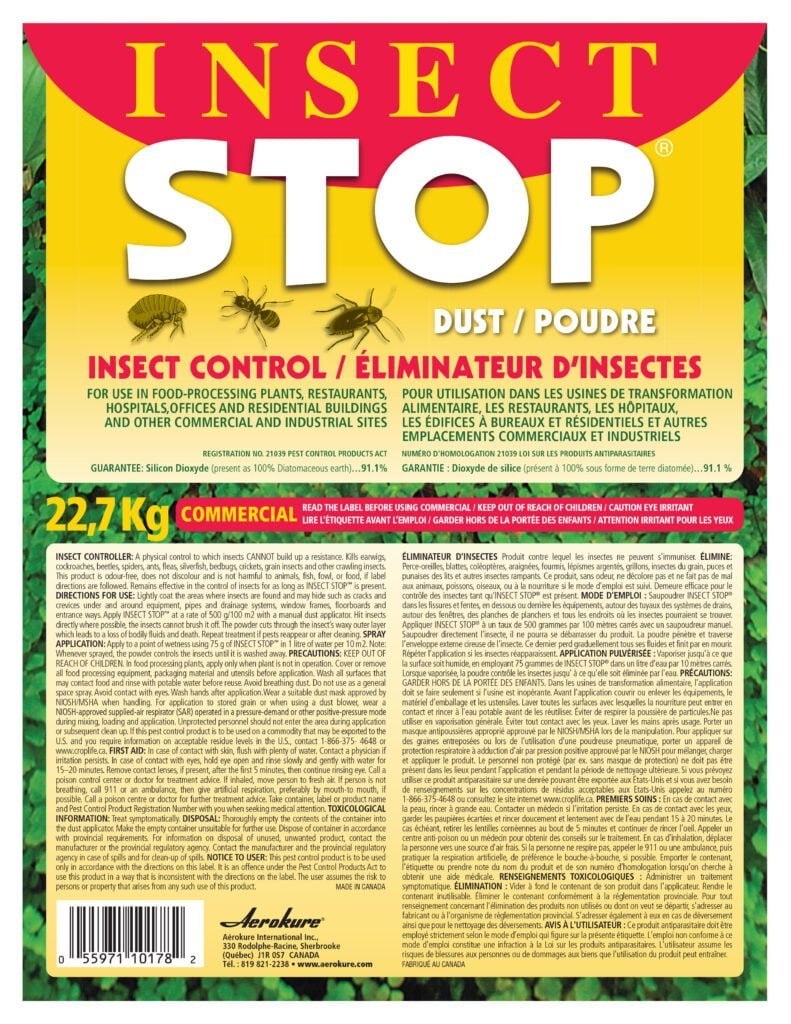 Insect Stop Insecticide – Commercial 22,7kg - Aerokure